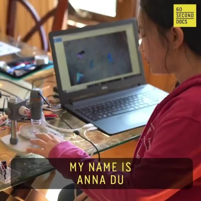 When 13 year old Anna Du learned that 150 million tons of plastic are ...