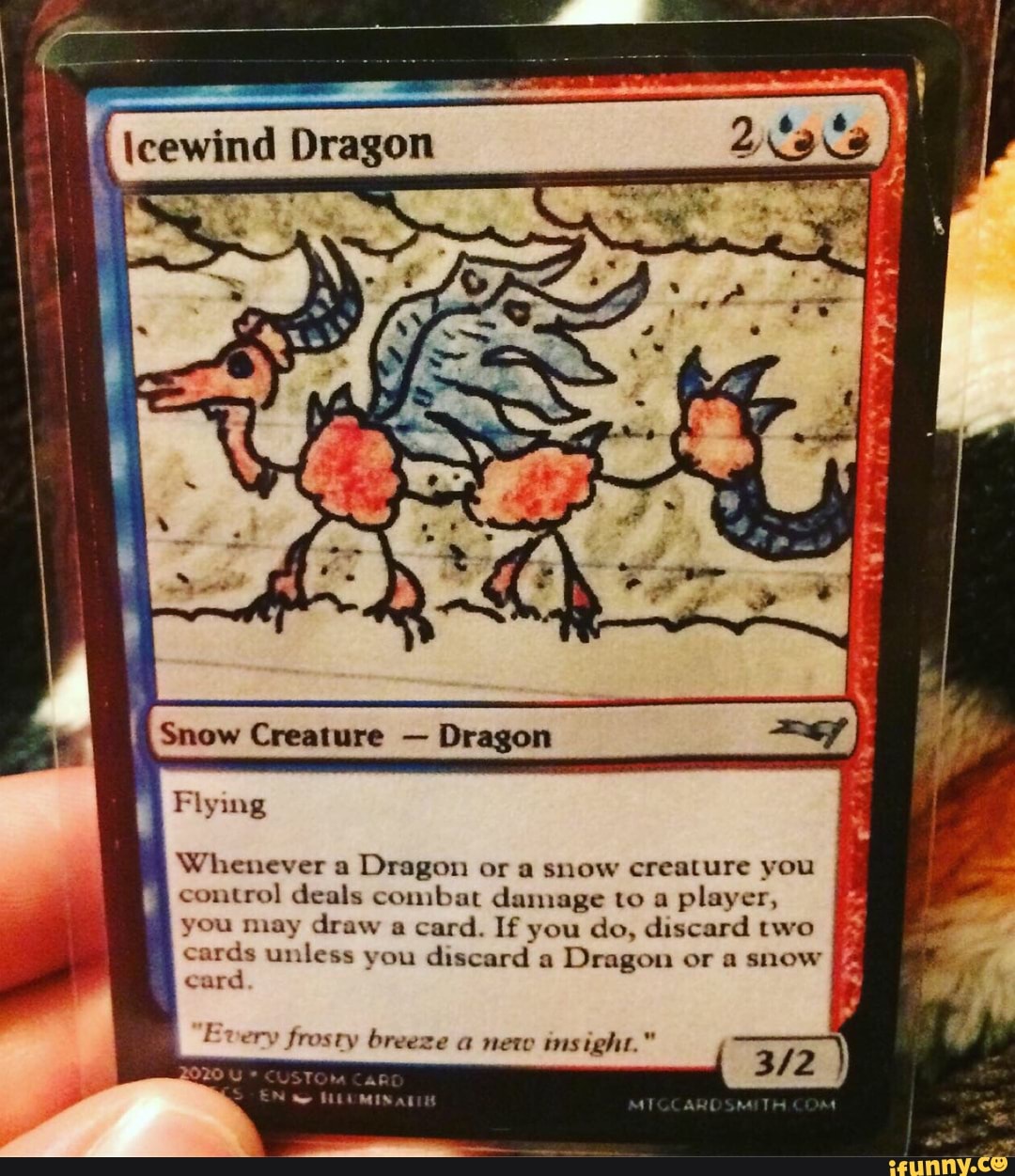 Whenever a Dragon or a snow creature you control deals combat damage to ...