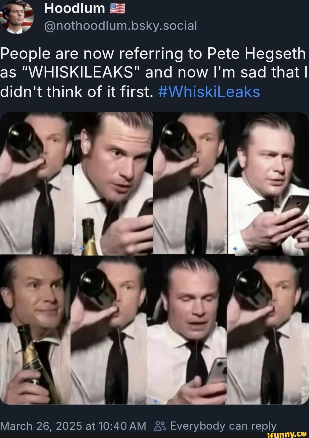 Hoodlum @nothoodlum.bsk y.social People are now referring to Pete ...