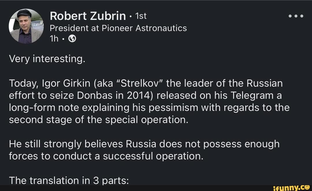 Strelkov memes. Best Collection of funny Strelkov pictures on iFunny