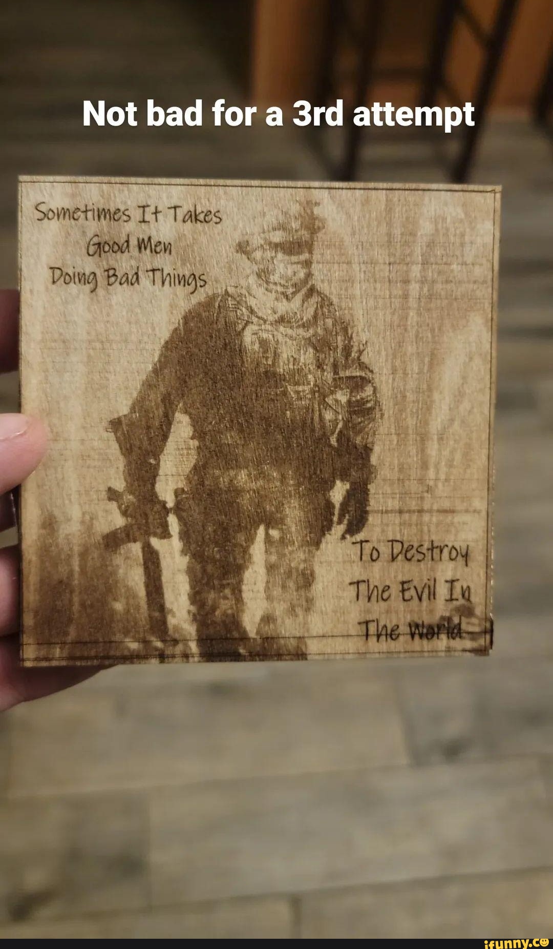 When I make mistakes, Best friend be like - iFunny