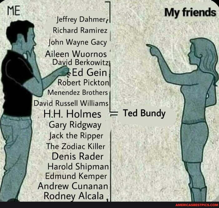 My friends ME Jeffrey Richard John Wayne Gacy Aileen Wuornos David ...