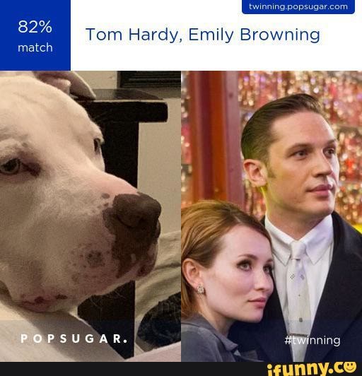 Tom Hardy, Emily Browning - iFunny