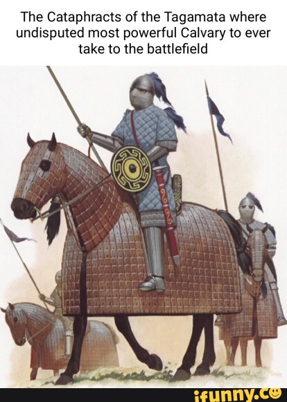 The Cataphracts of the Tagamata where undisputed most powerful Calvary ...