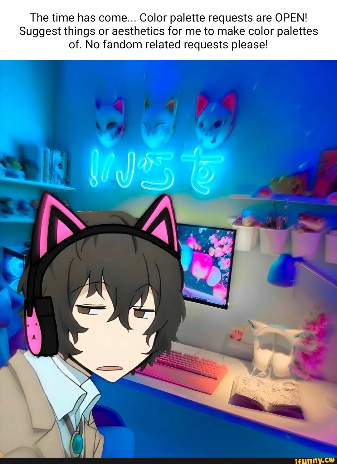 The time has come... Color palette requests are OPEN! Suggest things or ...