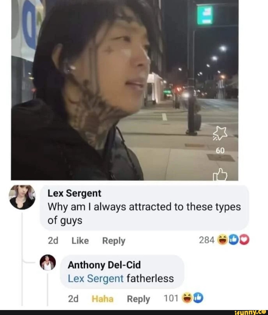 60 Lex Sergent Why am I I always attracted to these types of guys Like ...