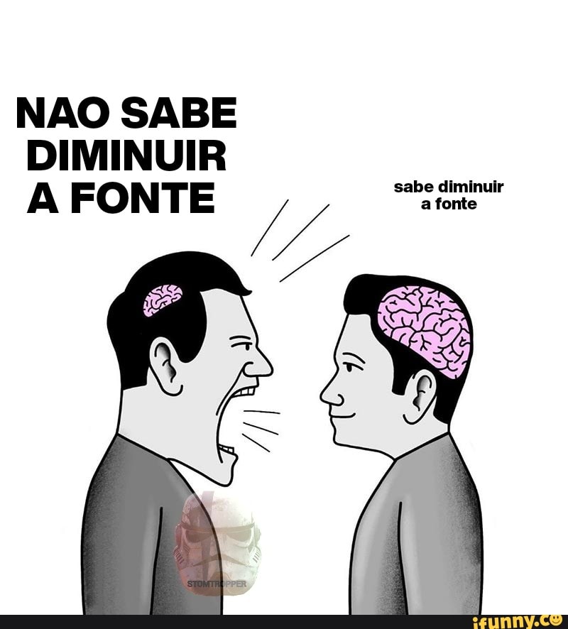 Como Diminuir A Fonte Meme - RETOEDU