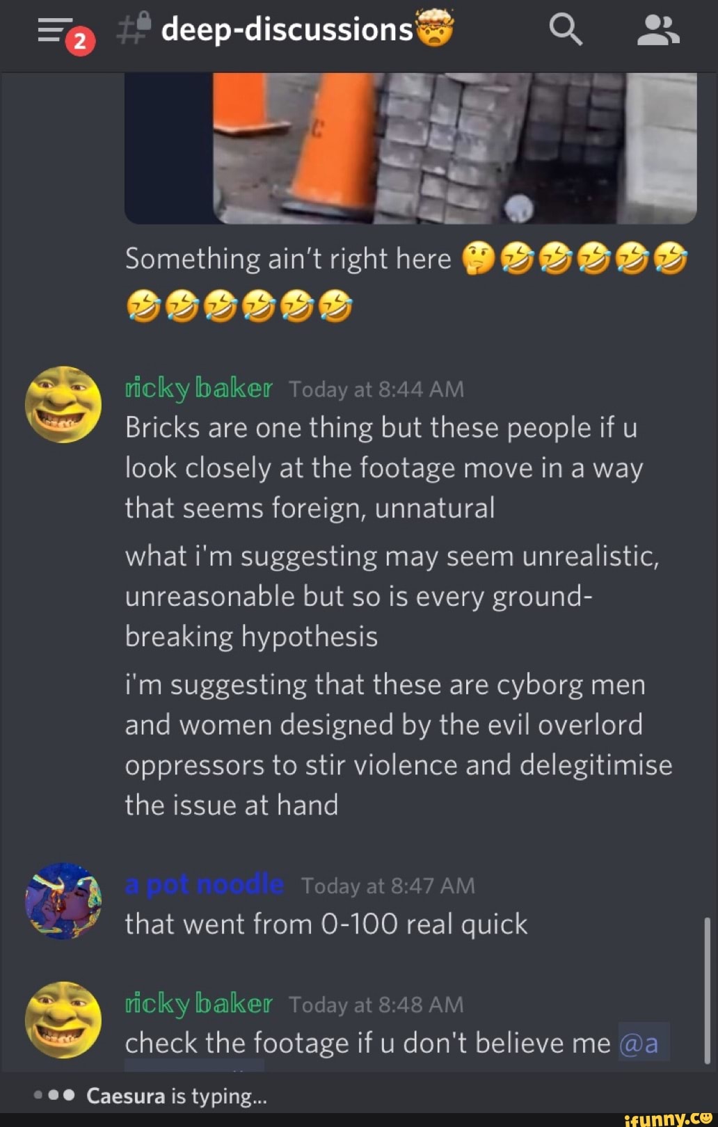 3 ricky baker Today at 8:44 AM Bricks are one thing but these people if ...