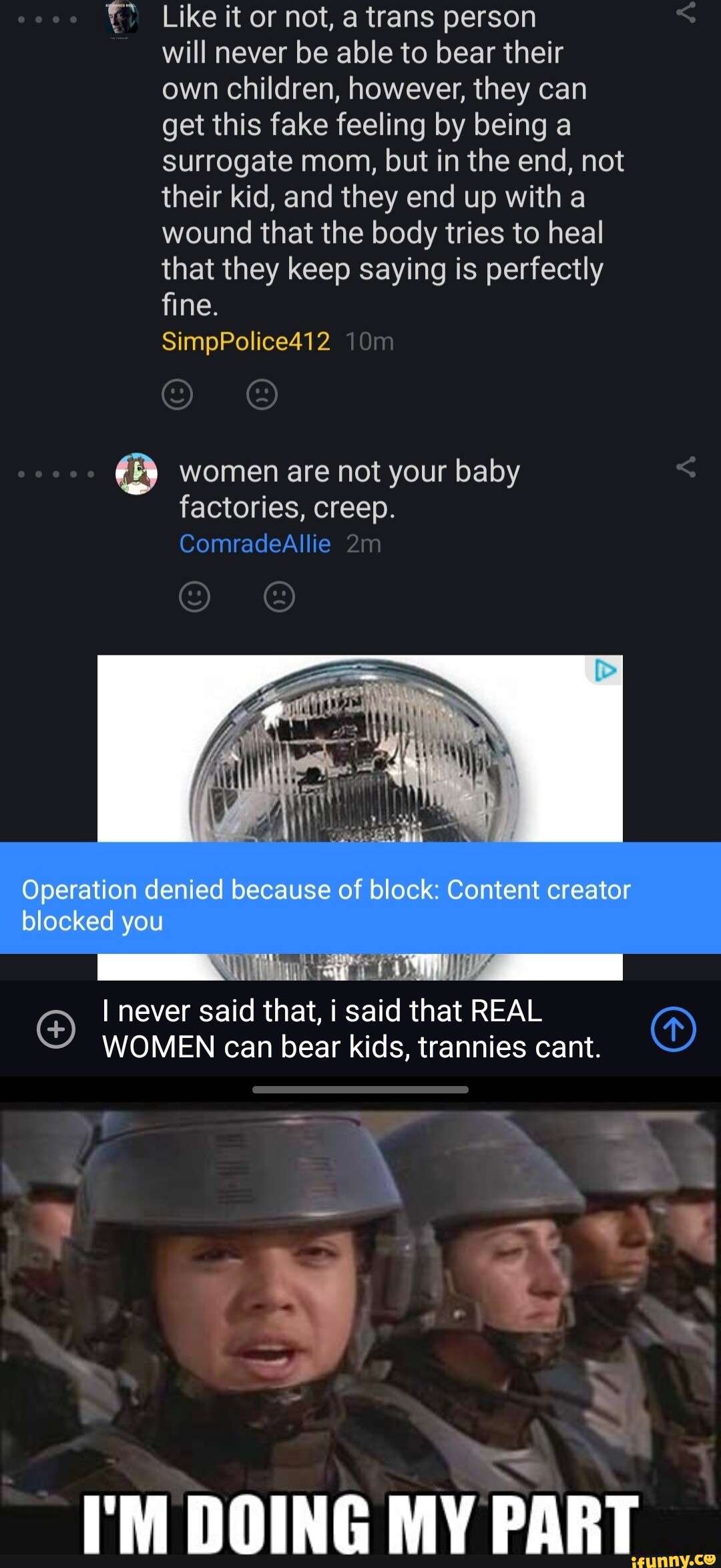 Surrogate memes. Best Collection of funny Surrogate pictures on iFunny