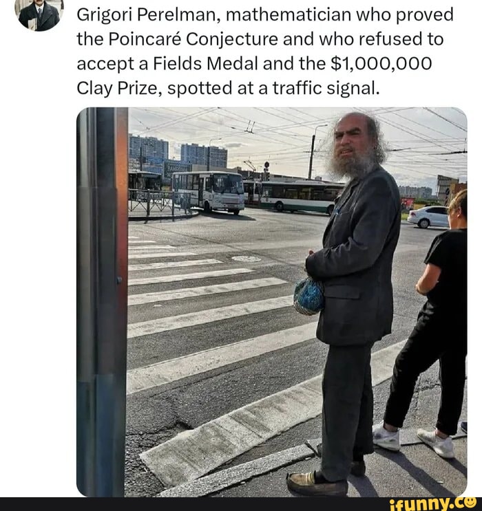 Grigori Perelman, mathematician who proved the Poincar Conjecture and ...