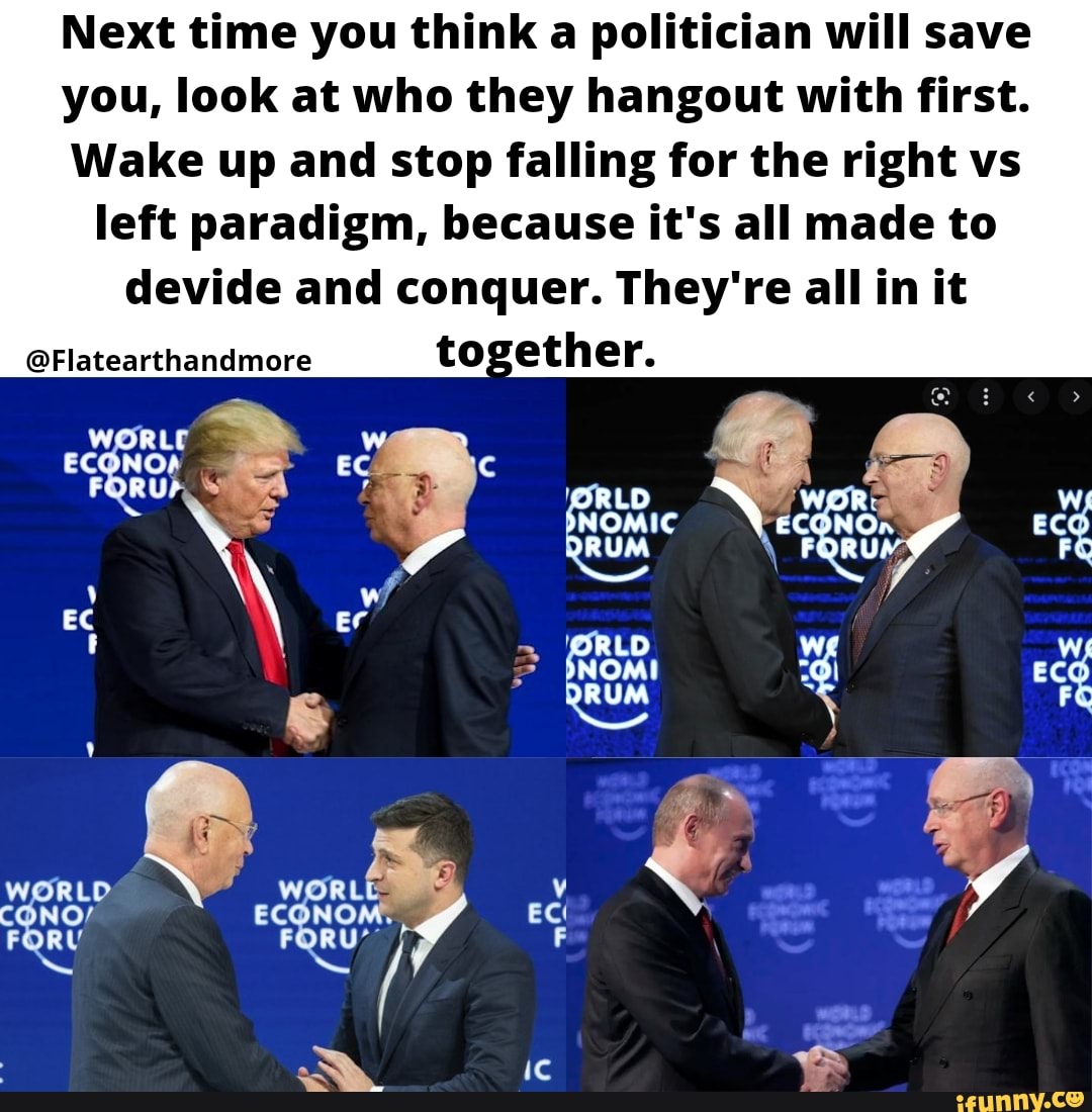 Next time you think a politician will save you, look at who they ...