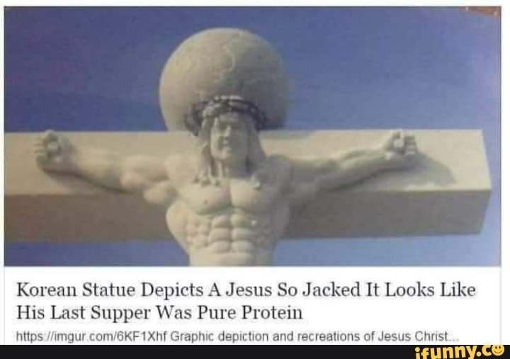 Jacked Jesus Korean Statue Saint Wikipedia