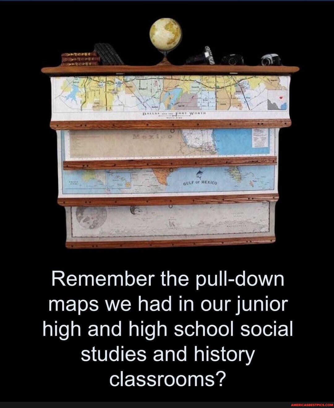 N/A - Remember the pull-down maps we had in our junior high and high ...