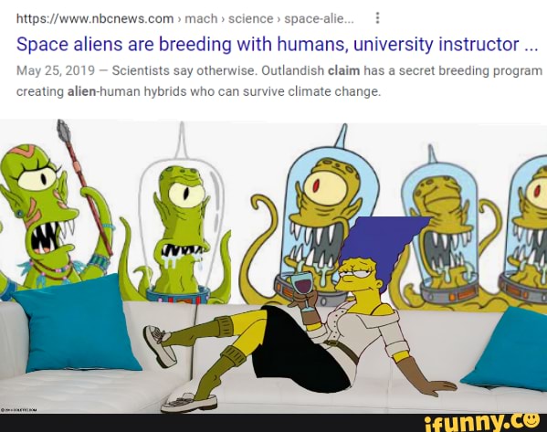 Mach Science Space Alie Space Aliens Are Breeding With Humans