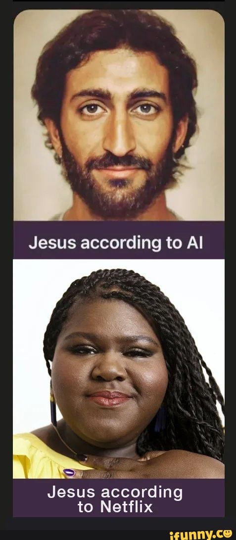Jesus according to Netflix - iFunny