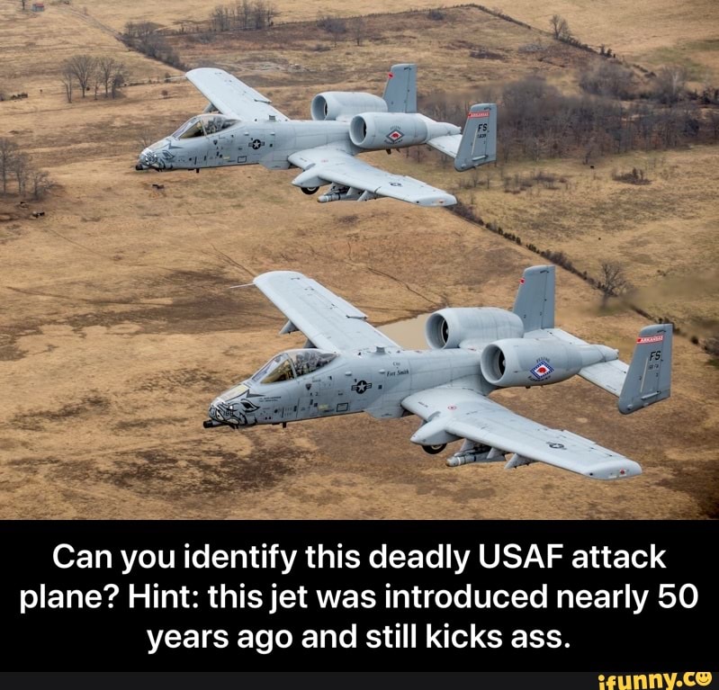 Can you identify this deadly USAF attack plane? Hint: this jet was ...
