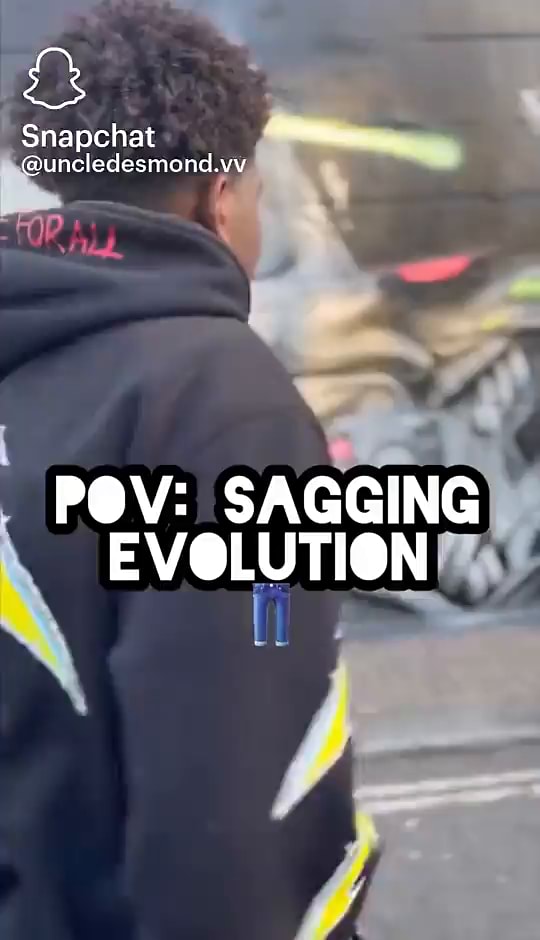 When Sagging Goes Wrong Meme