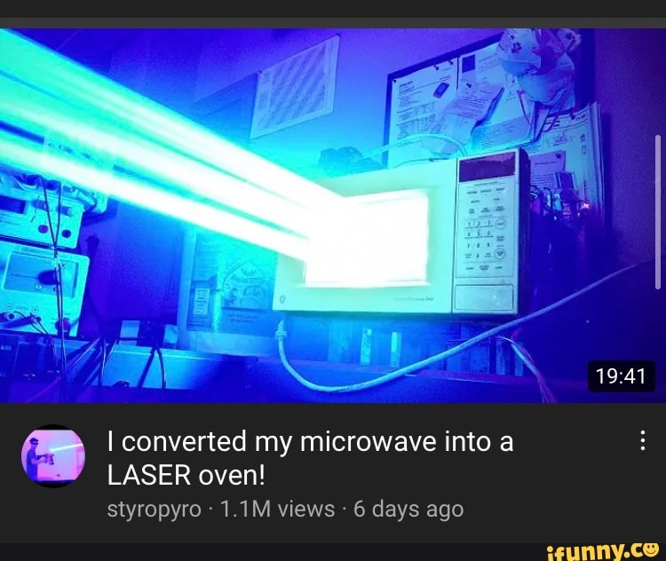 I converted my microwave into a LASER oven! styropyro 1.1M views 6 days ...