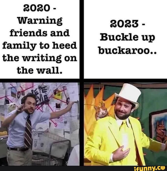 2020 - Warning BOBS - friends and Buckle up family to heed buckaroo ...