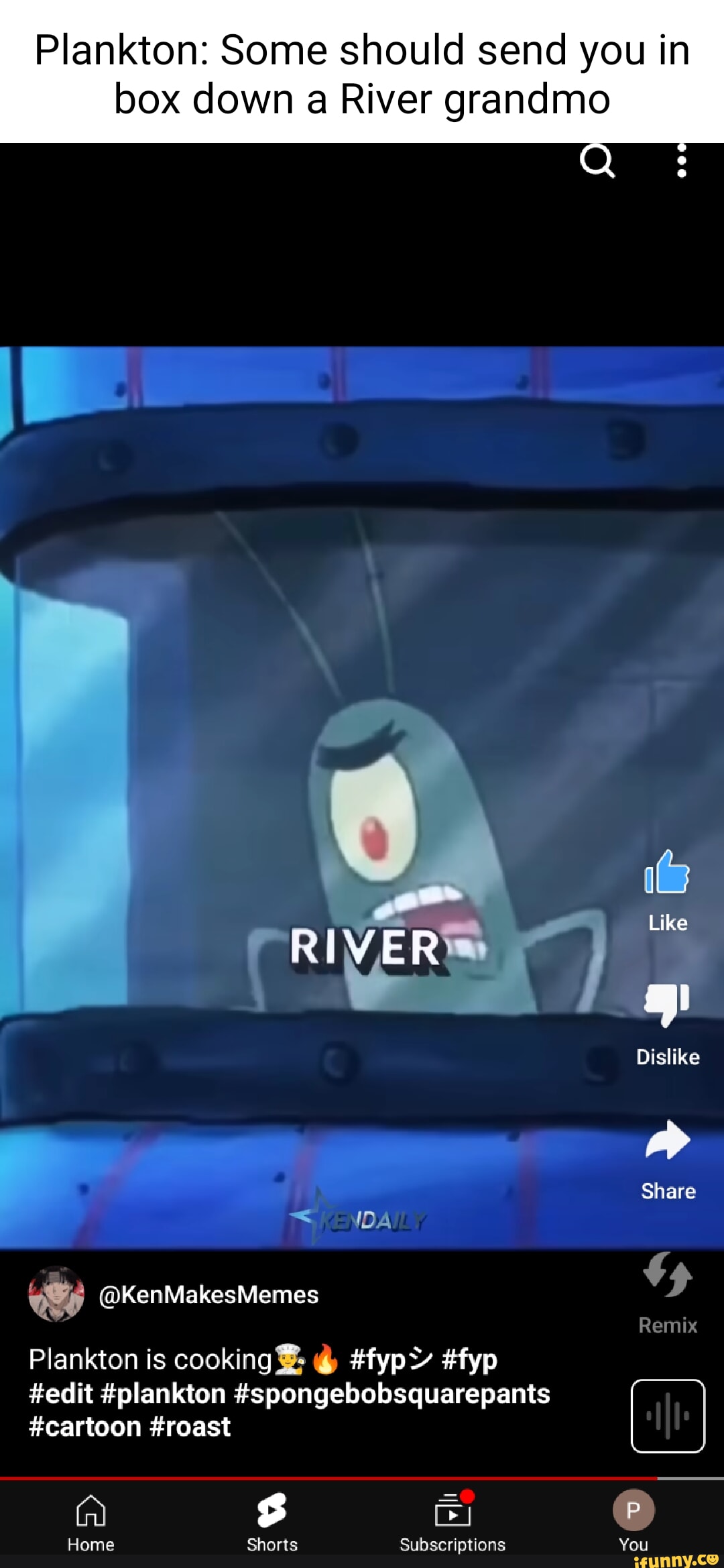 Plankton memes. Best Collection of funny Plankton pictures on iFunny
