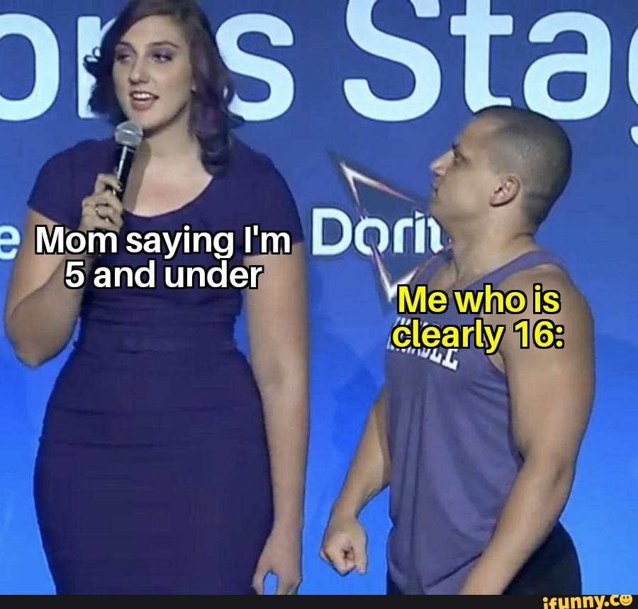 SS ota Mom saying I'm 5 and under AN - iFunny