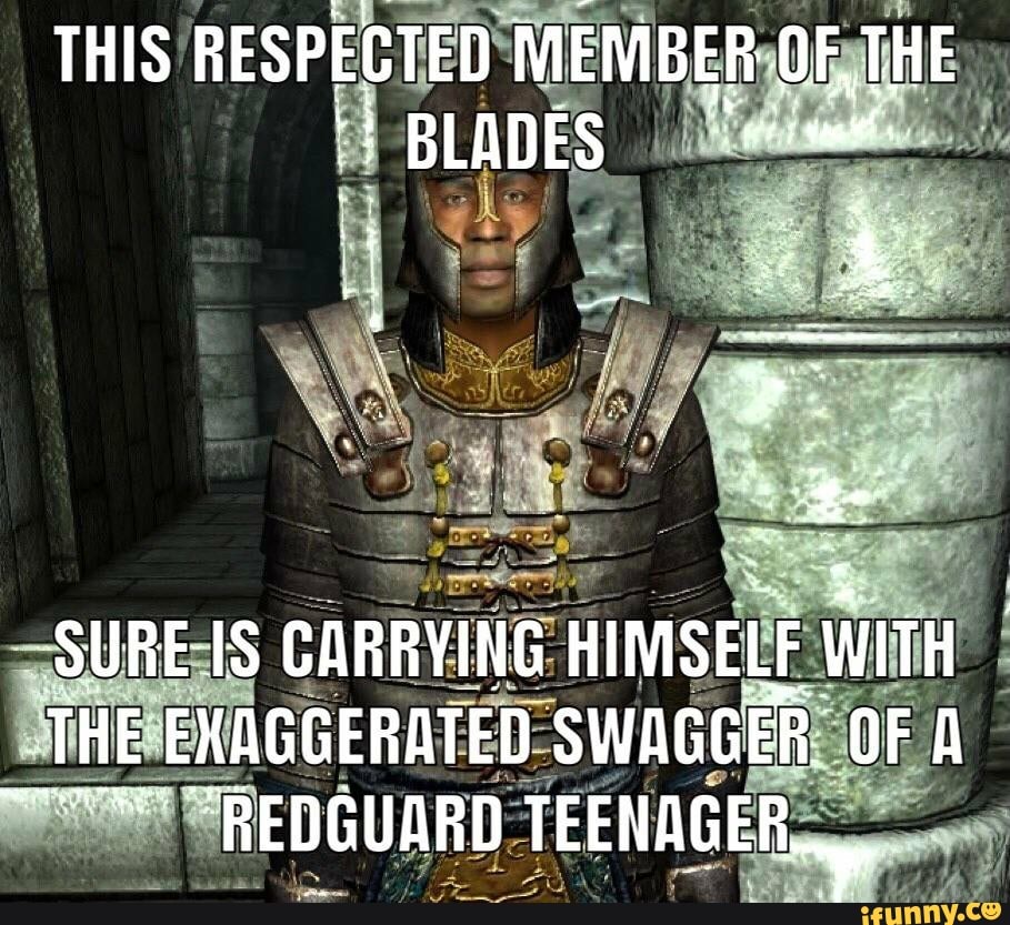 THIS RESPECTED MEMBER OFTHE BLADES SUREIS CARRYING HIMSELE THE ...