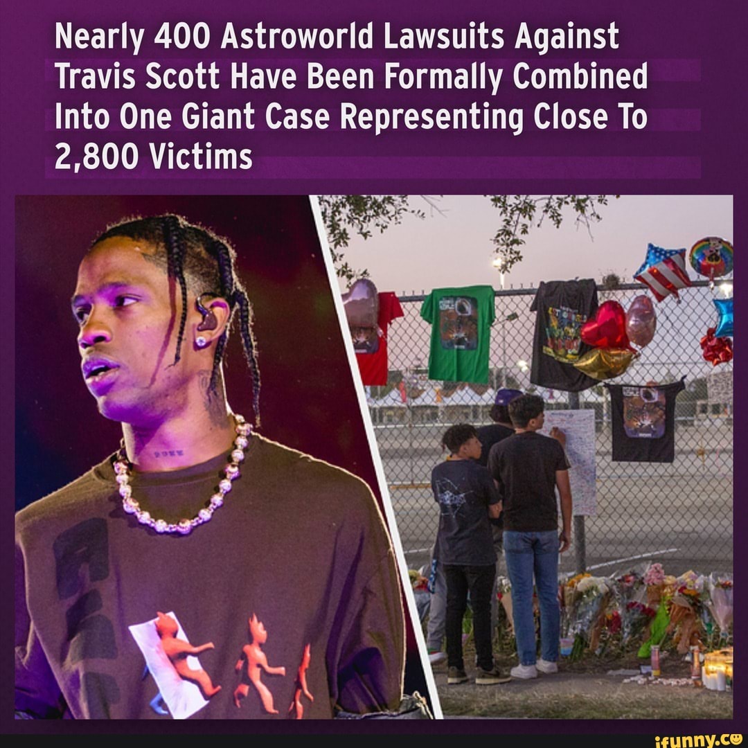 Nearly 400 Astroworld Lawsuits Against Travis Scott Have Been Formally ...