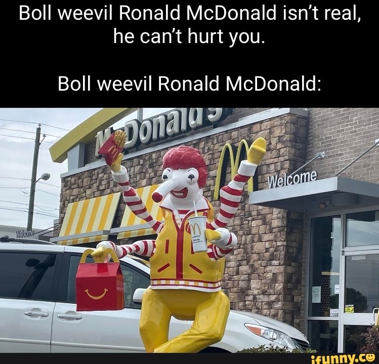 Bollweevilmcdonalds memes. Best Collection of funny Bollweevilmcdonalds ...