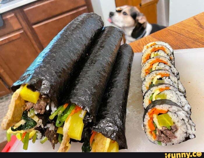 Kimbap memes. Best Collection of funny Kimbap pictures on iFunny