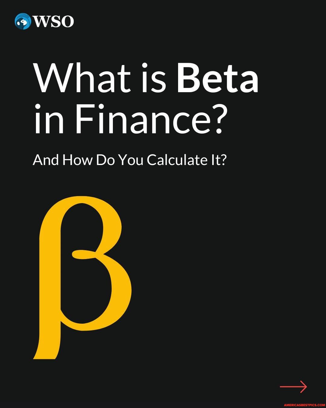 Beta in finance: Explained 🗒️ Don't forget to save this! # ...