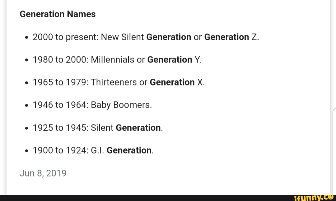 Generation Names 2000 to present: New Silent Generation or Generation Z ...