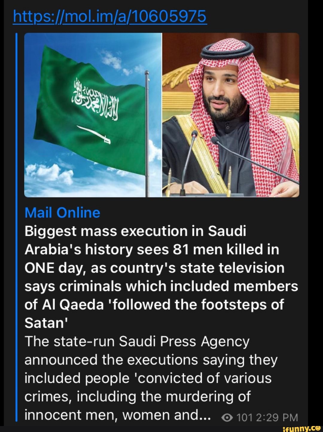 Mail Online Biggest mass execution in Saudi Arabia's history sees 81 ...