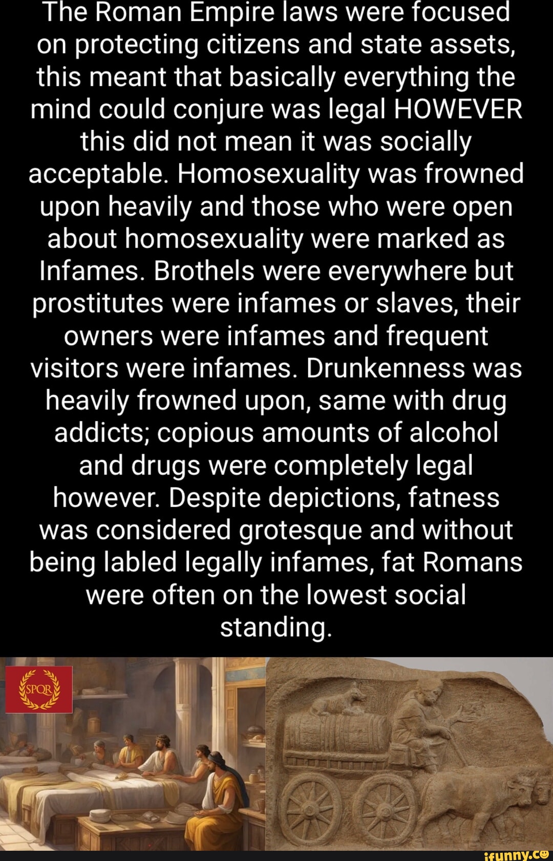 The Roman Empire laws were focused on protecting citizens and state ...