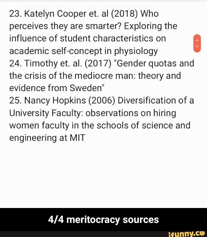 23. Katelyn Cooper et. al (2018) Who perceives they are smarter ...