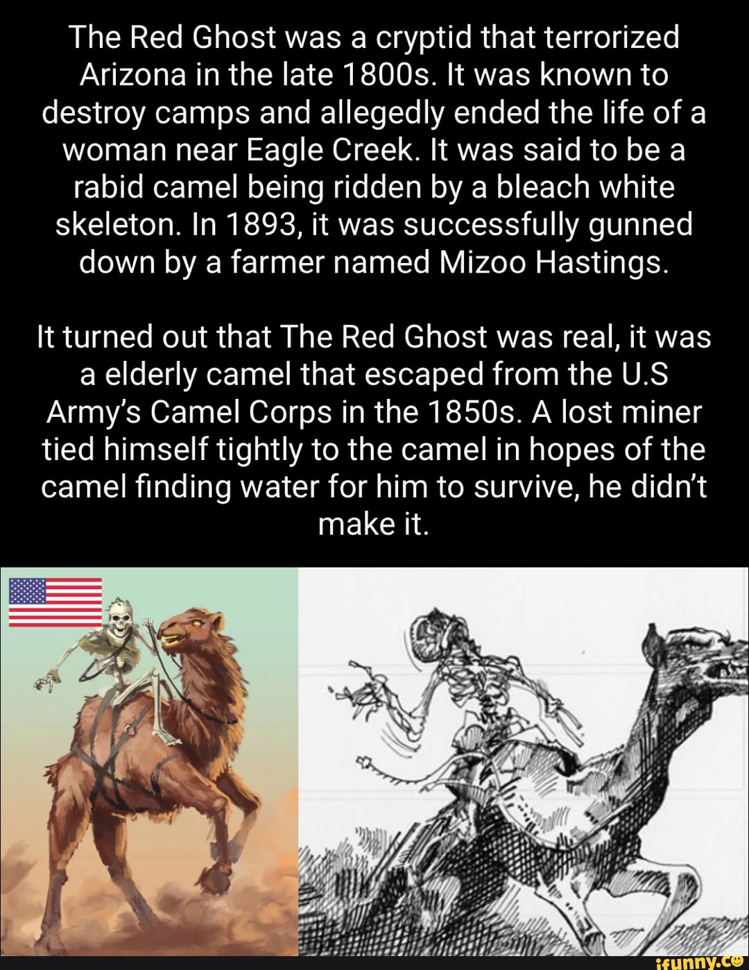 The Red Ghost was a cryptid that terrorized Arizona in the late 1800s ...