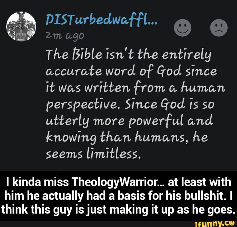 Biblically Accurate God