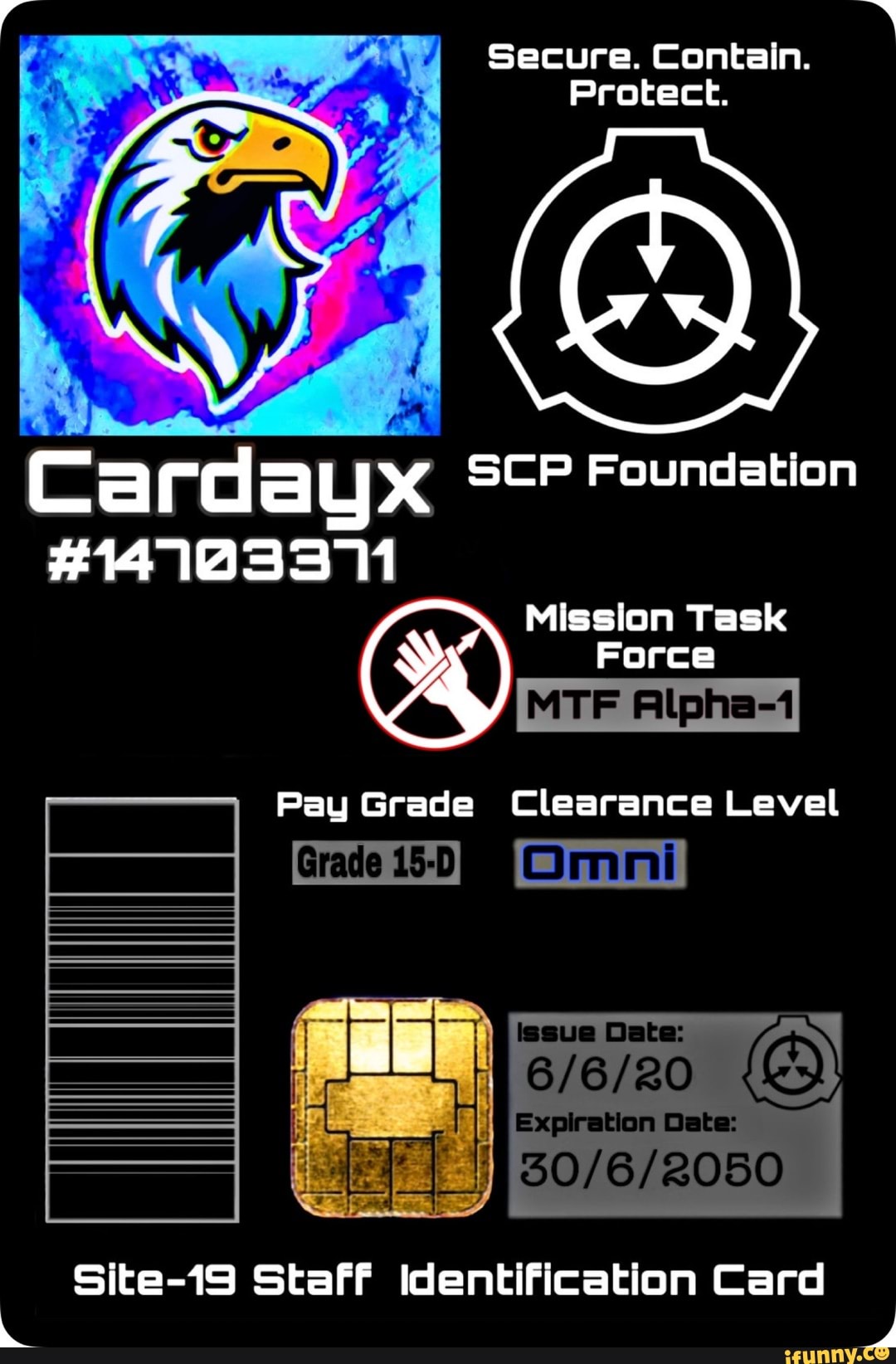 Secure. Contain. Protect. Cardaux SCP Foundation #141033 11 Mission ...