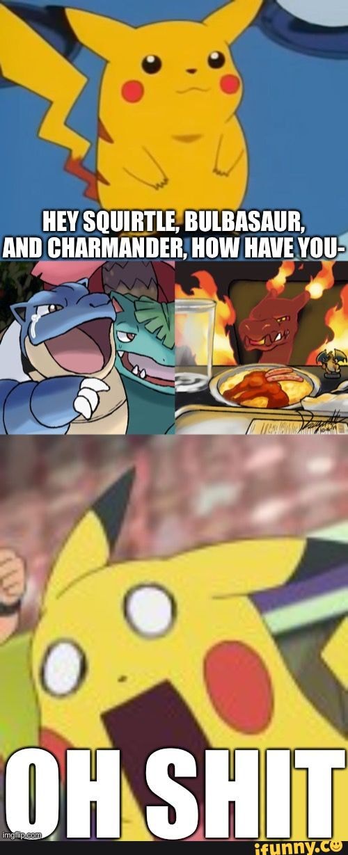 WTF Happened To Squirtle, Bulbasaur And Charmander?! - HEY SQUIRTLE ...