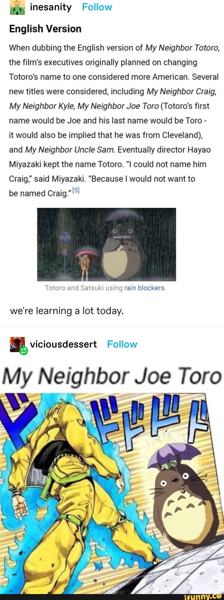 Funny Totoro Memes