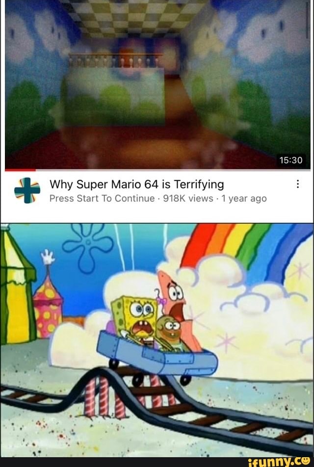 Why Super Mario 64 is Terrifying Press Start To Continue - 918K views ...