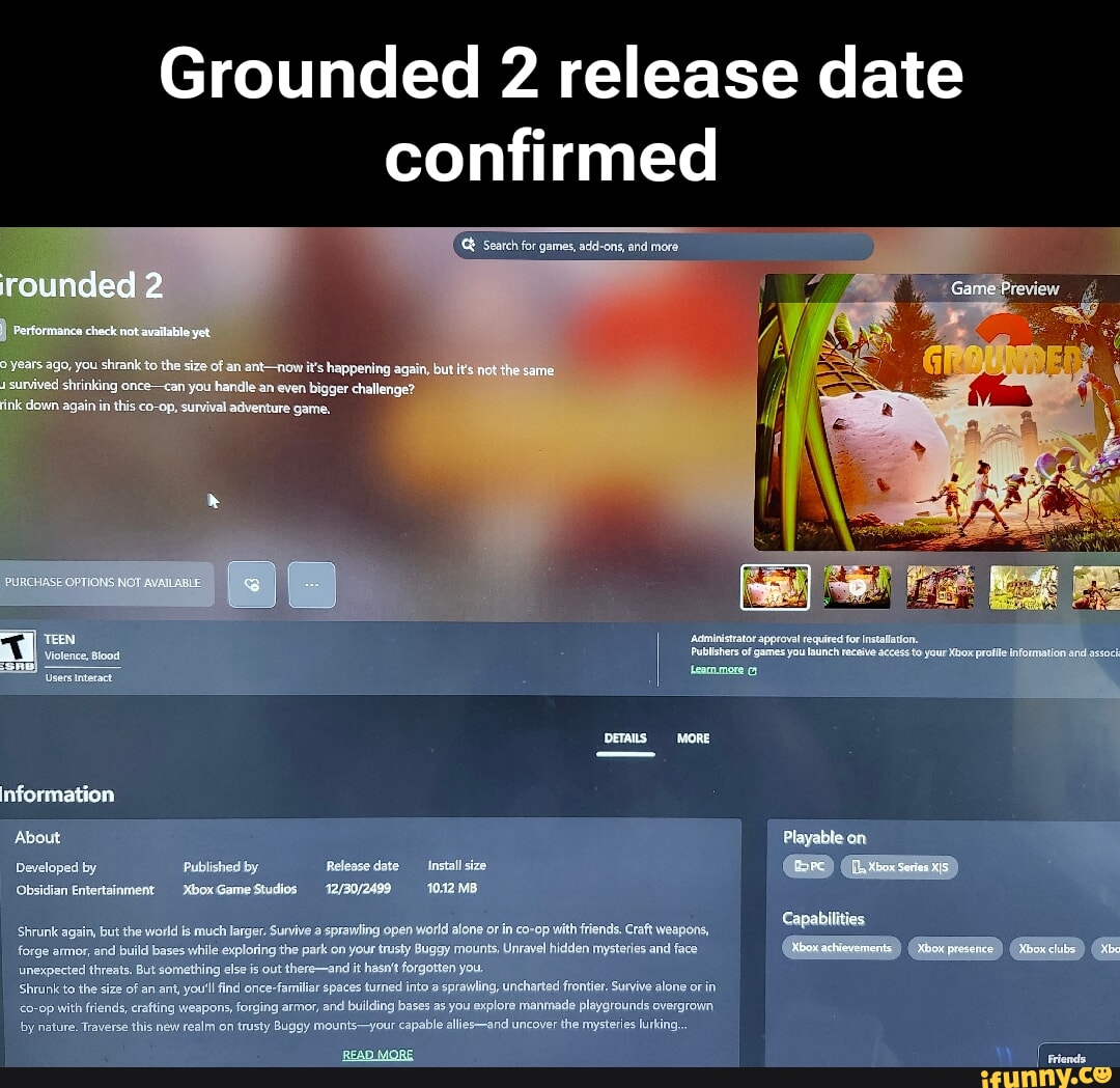 Grounded2 memes. Best Collection of funny Grounded2 pictures on iFunny