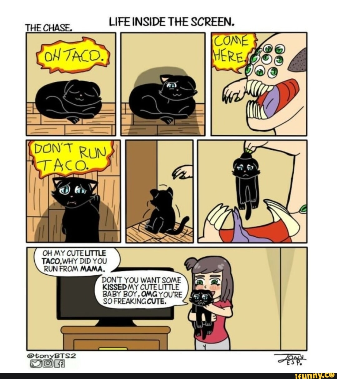 LIFE INSIDE THE SCREEN. COME II AT ACO. UTTLE DON'T YOU WANT SOME ...