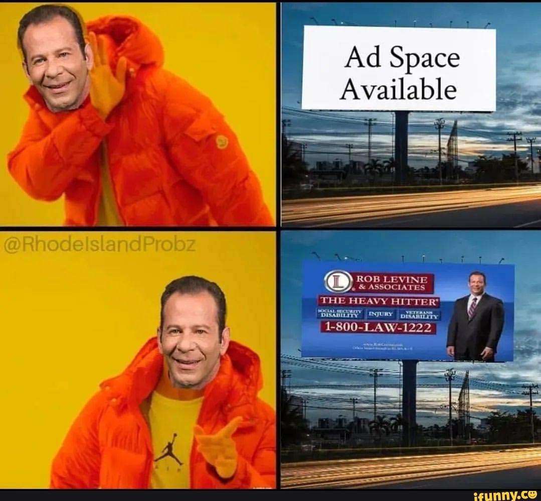 Ad Space Available ROB LEVINE & ASSOCIATES THE HEAVY HITTER 1-800-LAW ...