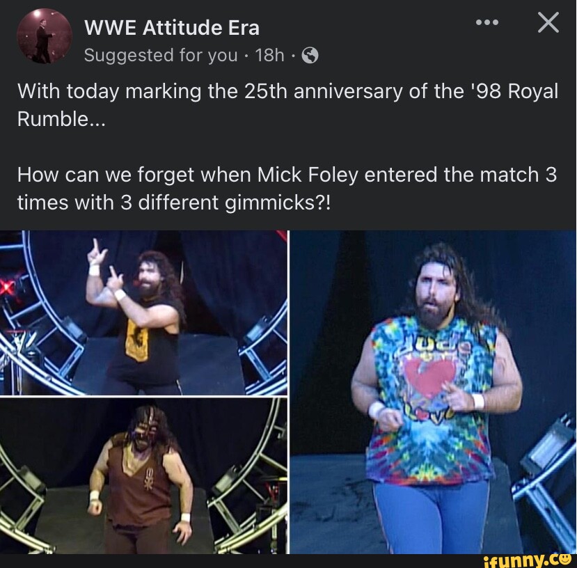 WWE Attitude Era Suggested for you- @ With today marking the 25th ...