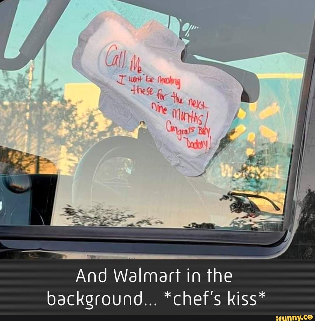 If And Walmart in the background... *chef's kiss* - iFunny