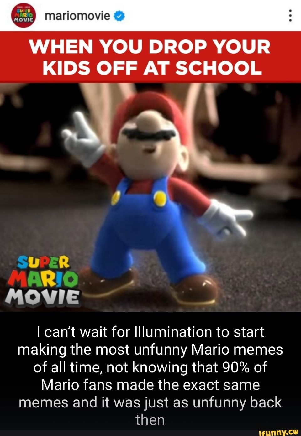 Mariomovie memes. Best Collection of funny Mariomovie pictures on iFunny
