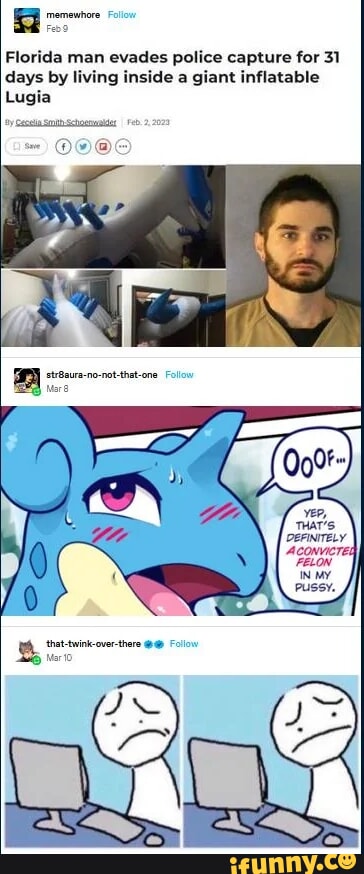 Florida man evades police capture for 31 days by living inside a giant ...