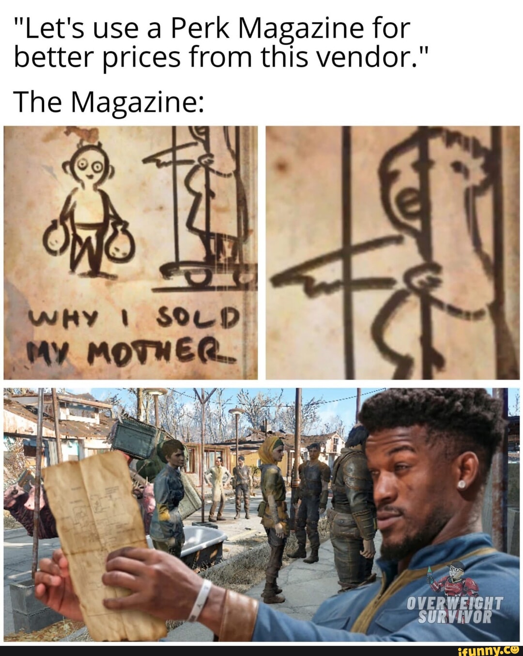 "Let's use a Perk Magazine for better prices from this vendor." The ...