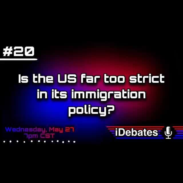 Is the US far too strict in its immigration policy" - )