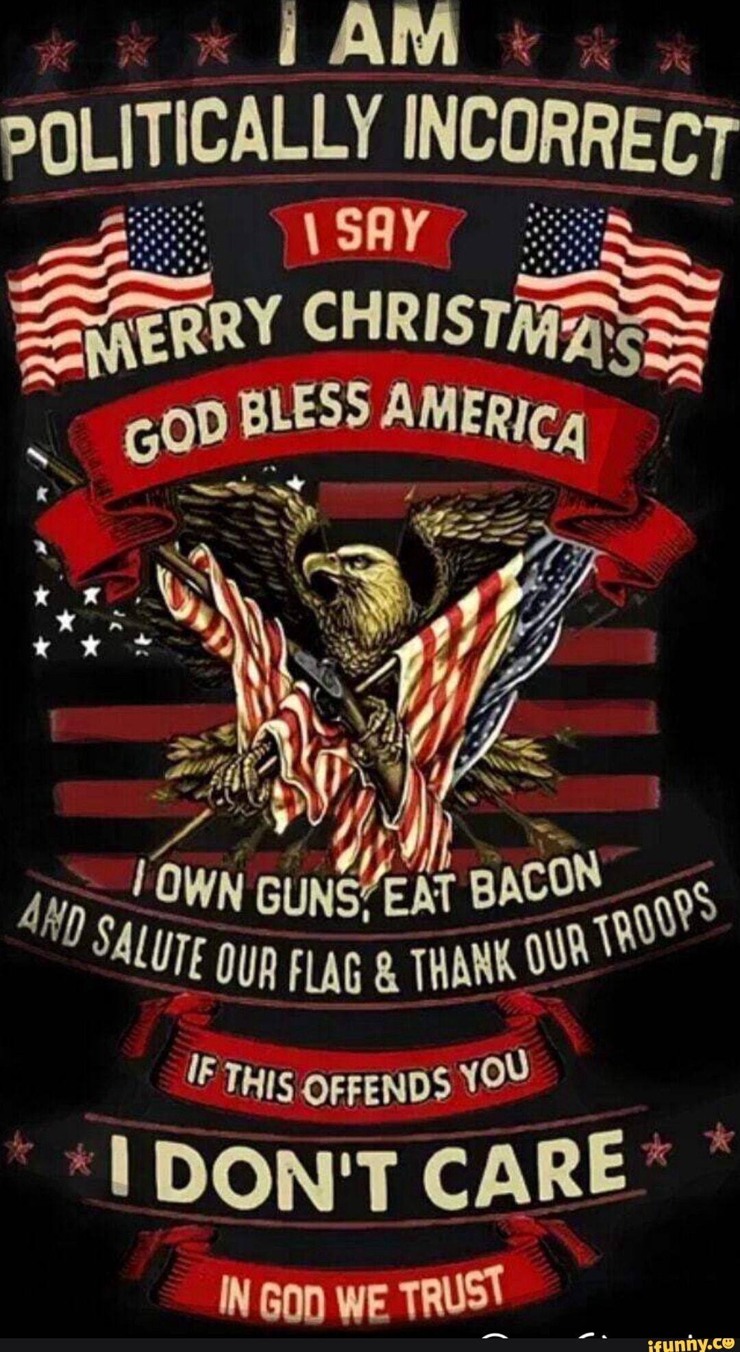 LAM POLITICALLY INCORRECT \SAY CHRISTHRA SSS SALUTE OUR FLAG THANK THIS ...